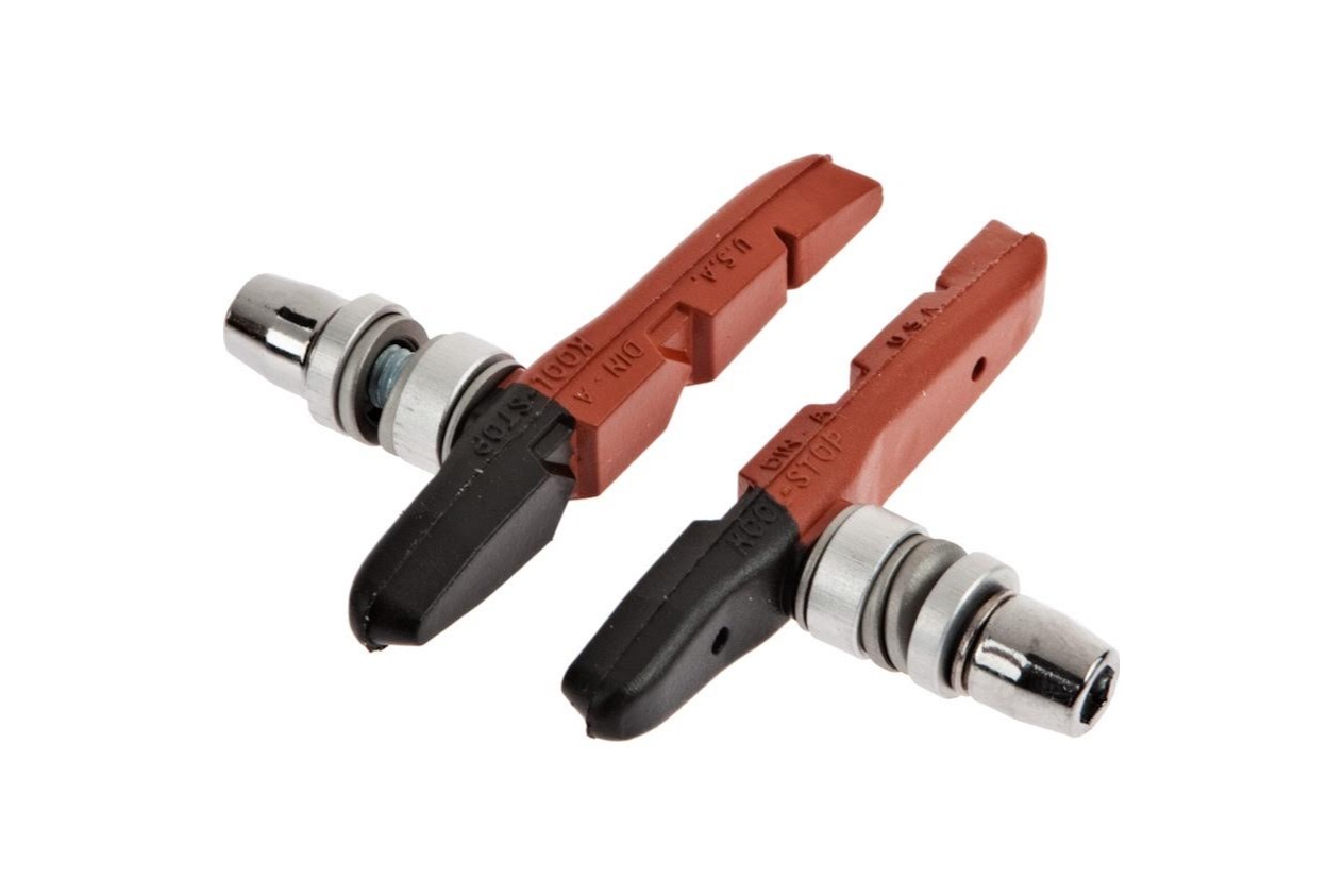 Kool-Stop Cantilever Brake Pads Thinline Threaded Dual Compound ...