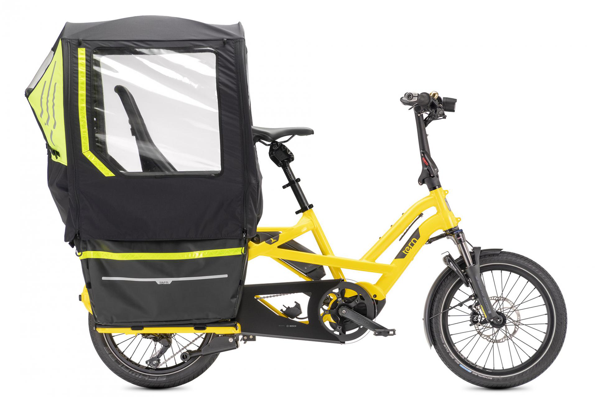 Tern Storm Shield Black/Yellow Revolution Cycle