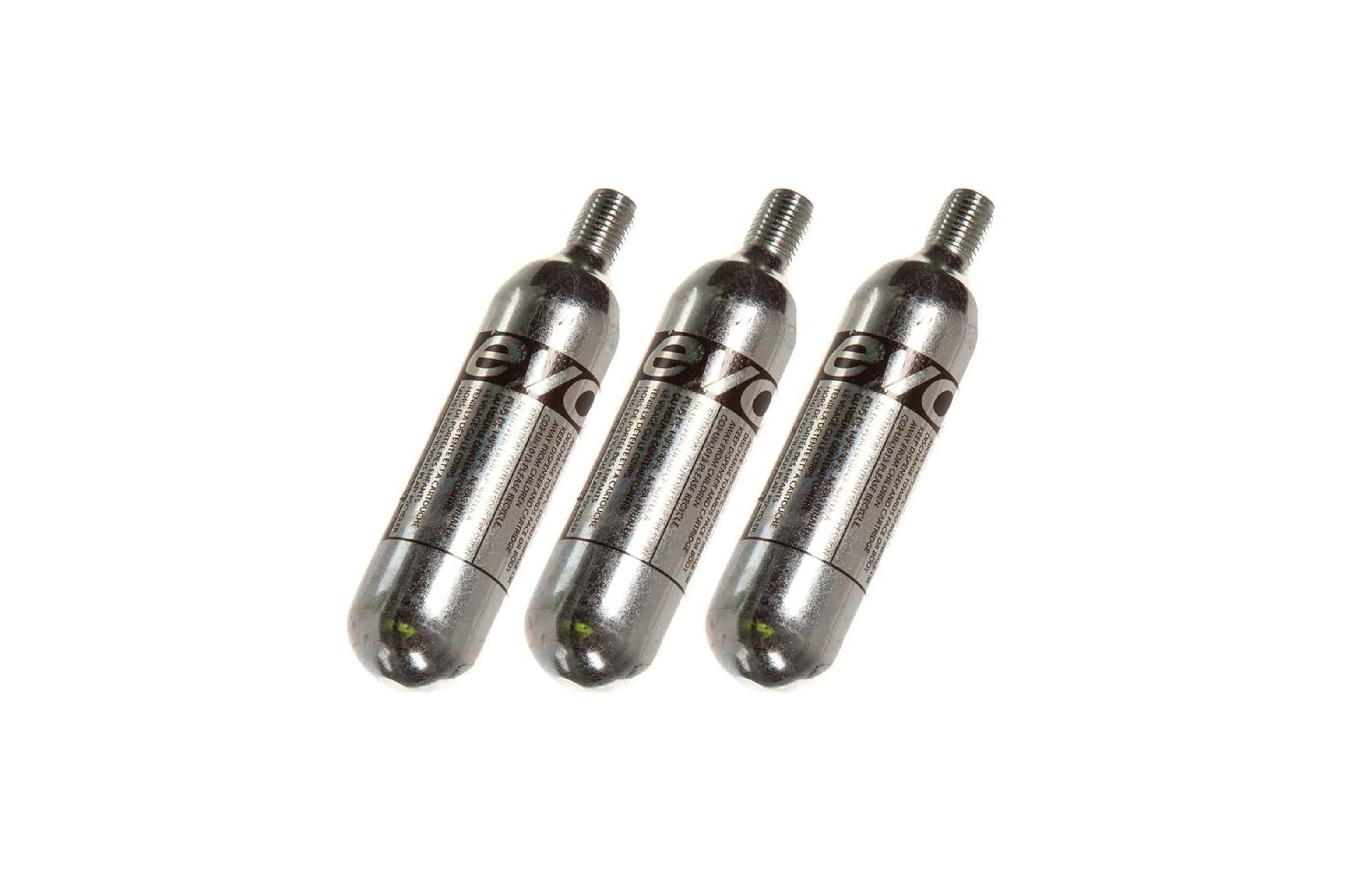 EVO CO2 Cartridges Threaded 20gram 25pcs Revolution Cycle